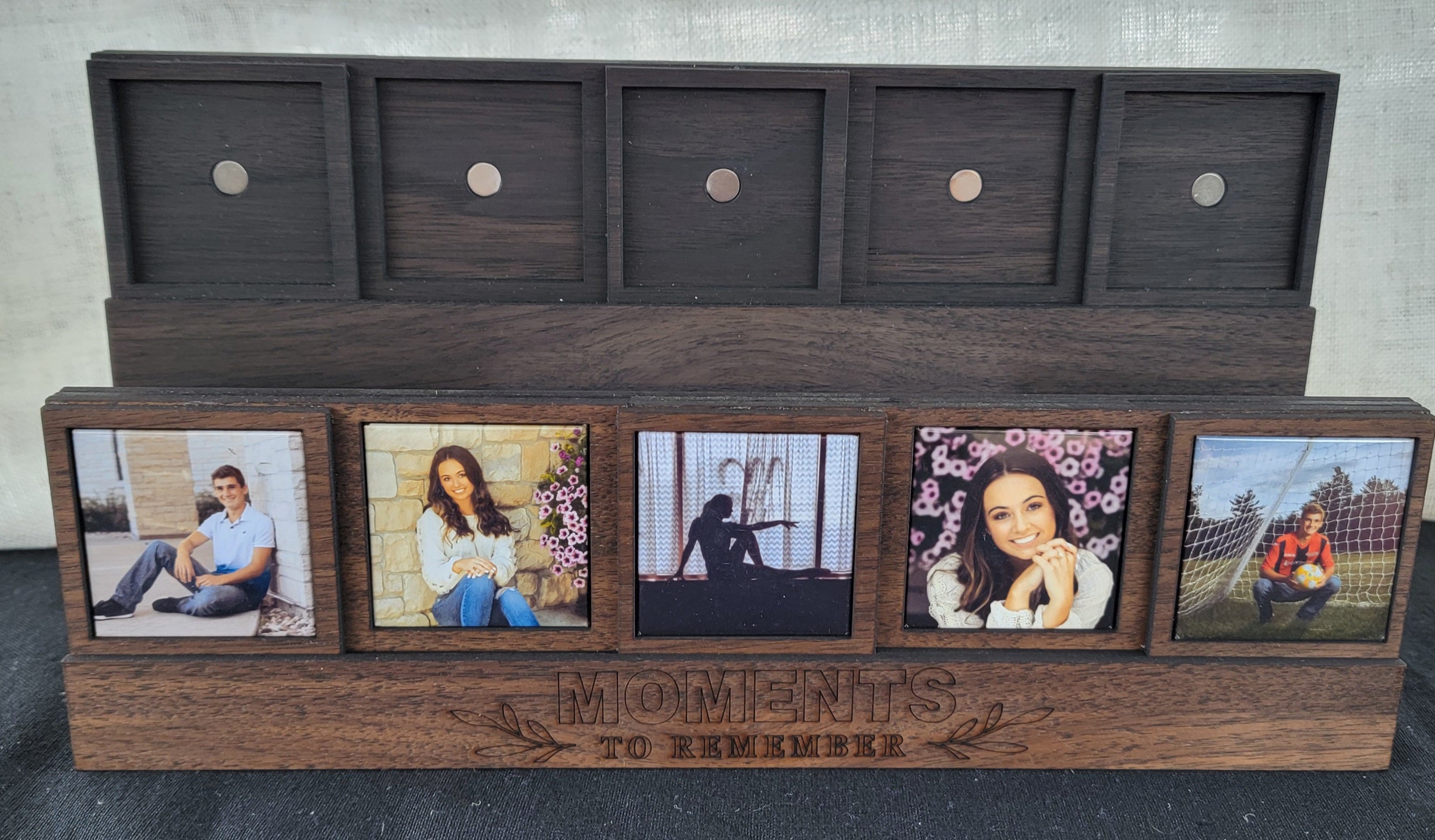 Straight Framed Photo Display – Captured Moments Magnet Co.